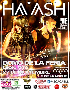 Boletos | HA ASH 1a. FILA | www.showticket.com.mx