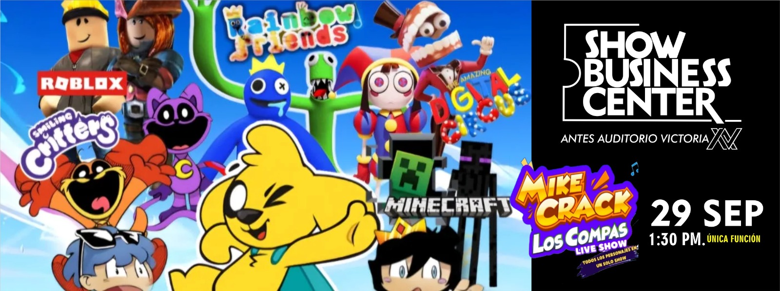 Boletos | "MIKE CRACK: LOS COMPAS LIVE SHOW" AGUASCALIENTES 2024 | www ...