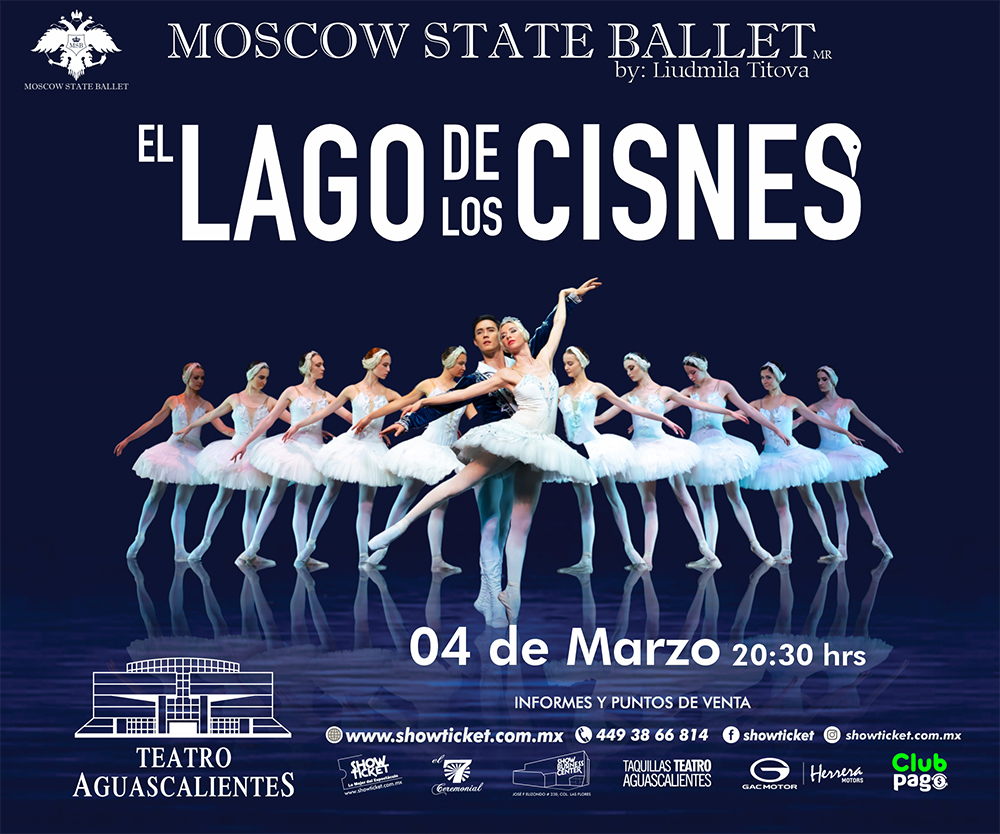 Boletos El Lago De Los Cisnes Moscow State Ballet 2026