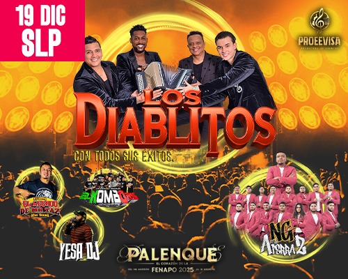 Boletos | LOS DIABLITOS DEL VALLENATO, NG AFERRA2 Y MÁS EN SAN LUIS ...