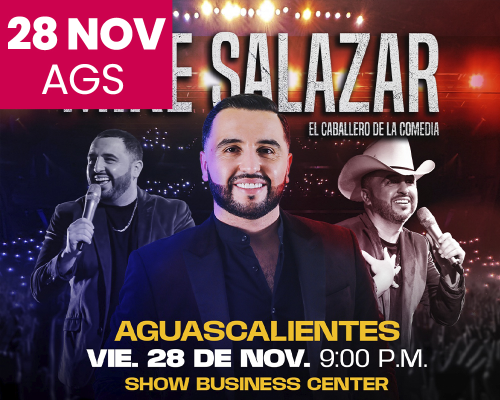 Boletos | MIKE SALAZAR EN AGUASCALIENTES 2025 | www.showticket.com.mx