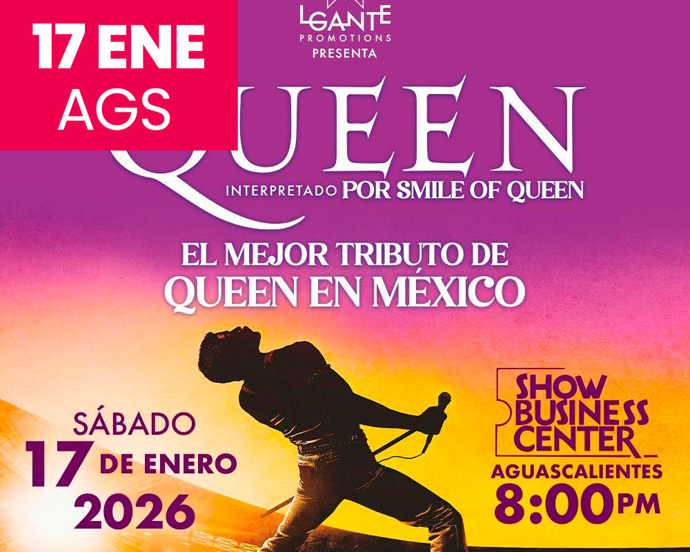 Boletos | SMILE OF QUEEN - EL MEJOR TRIBUTO DE QUEEN EN MÉXICO ...