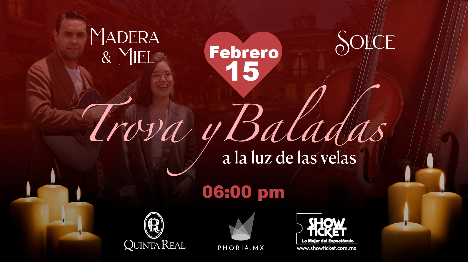 Boletos | TROVA Y BALADAS A LA LUZ DE LAS VELAS - AGUASCALIENTES 2025 ...