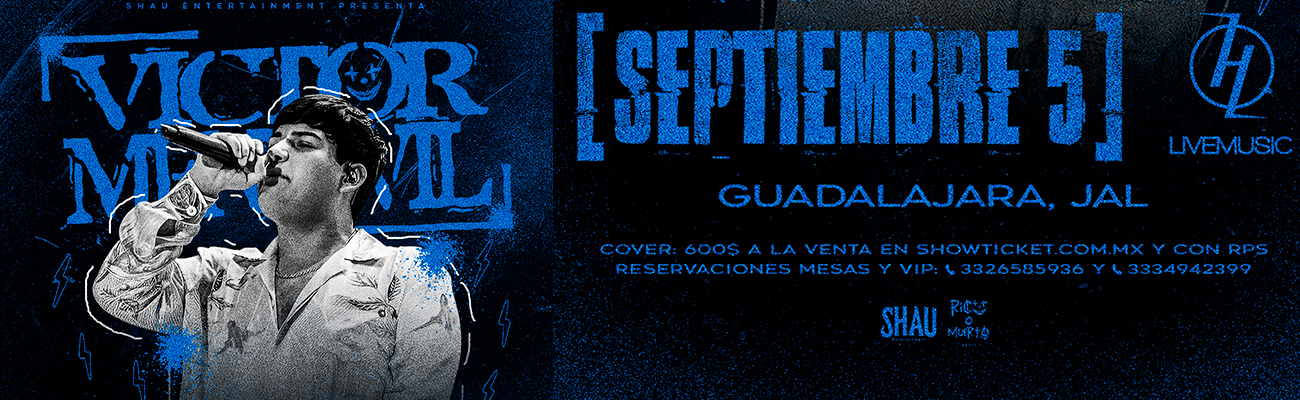 Boletos | VICTOR MENDIVIL EN GUADALAJARA 2024 | www.showticket.com.mx